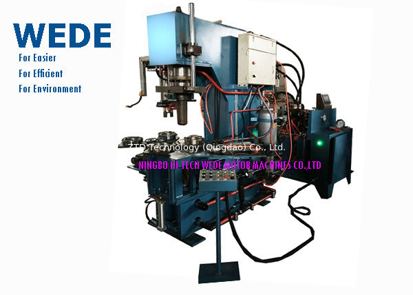 4 Rotary Stations Rotor Die Casting Machine Vertical Pressure For Rotor