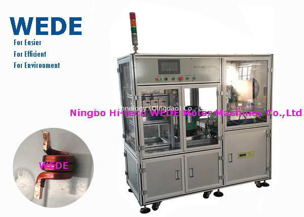 Fully Automatic Coil Forming Machine , High Speed Flat Wire Forming Machine